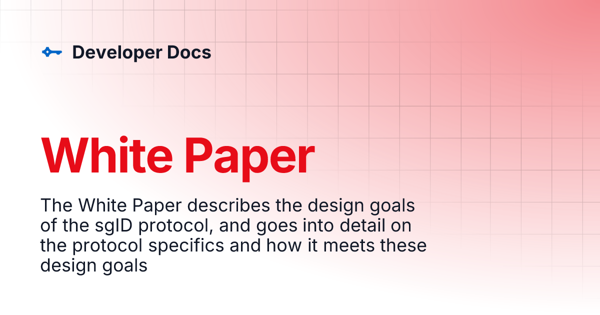 White Paper | Developer Docs